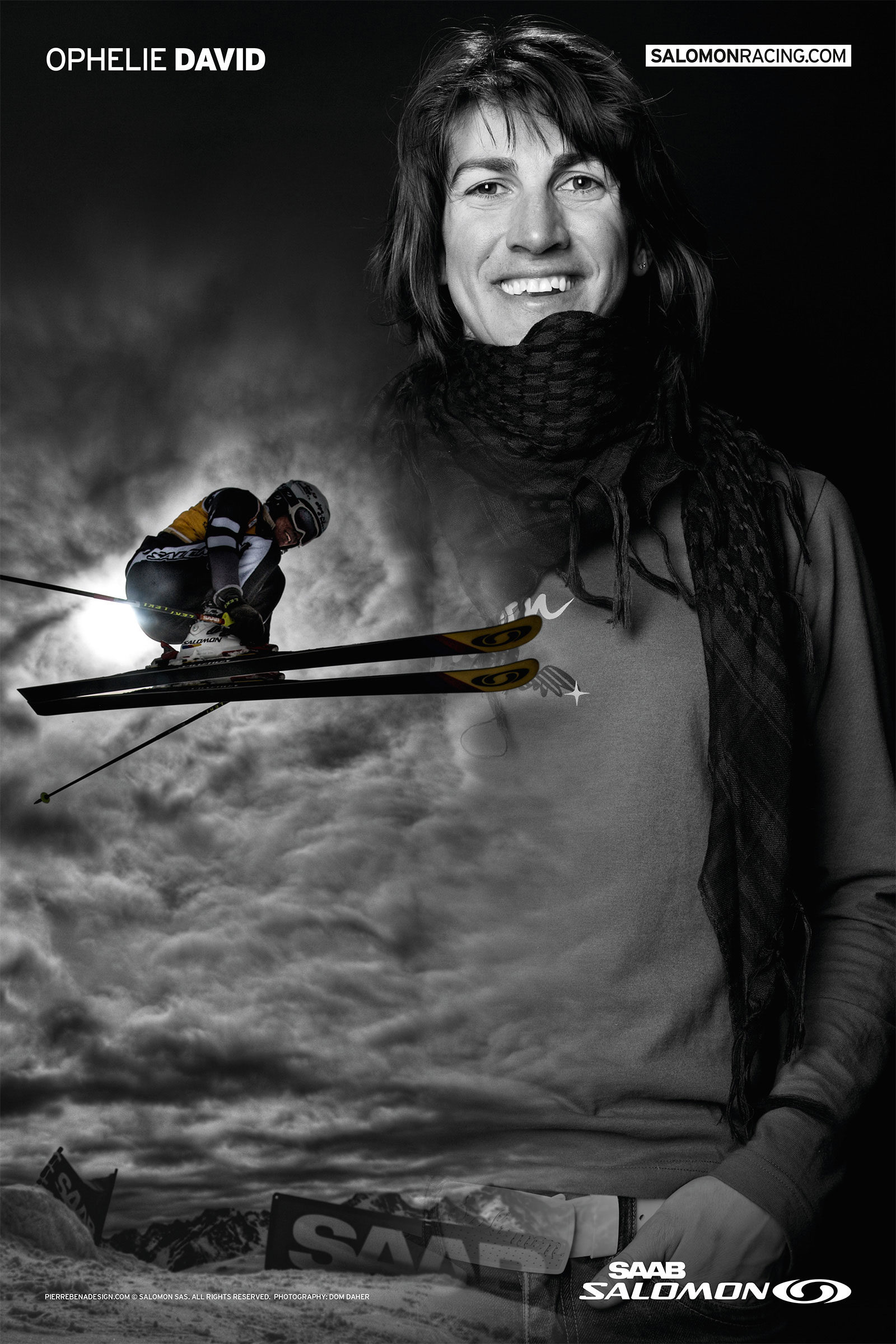 Poster & Carte postale — Salomon Snowboards — Deborah anthonioz