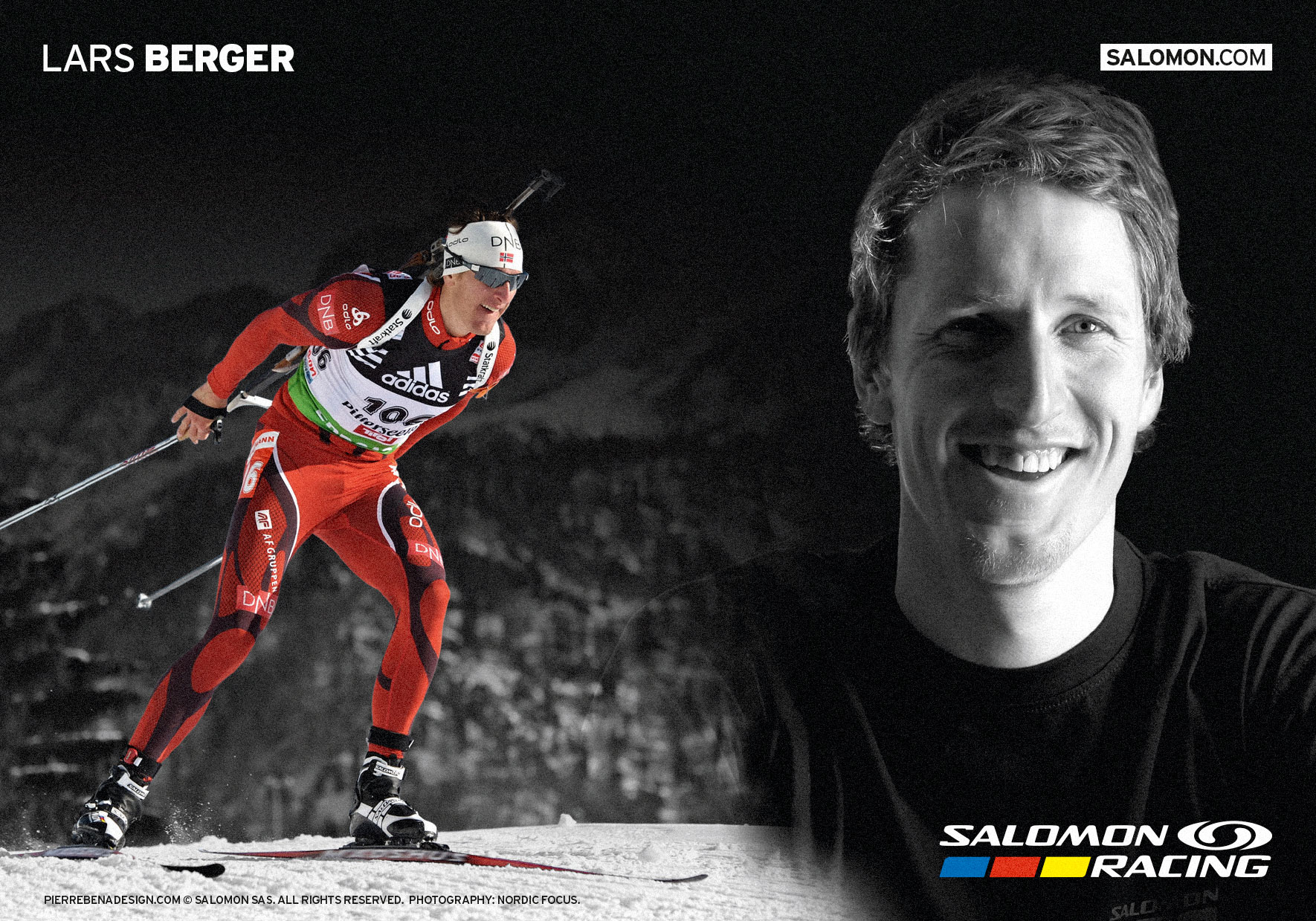Poster & Carte postale — Salomon Snowboards — Deborah anthonioz