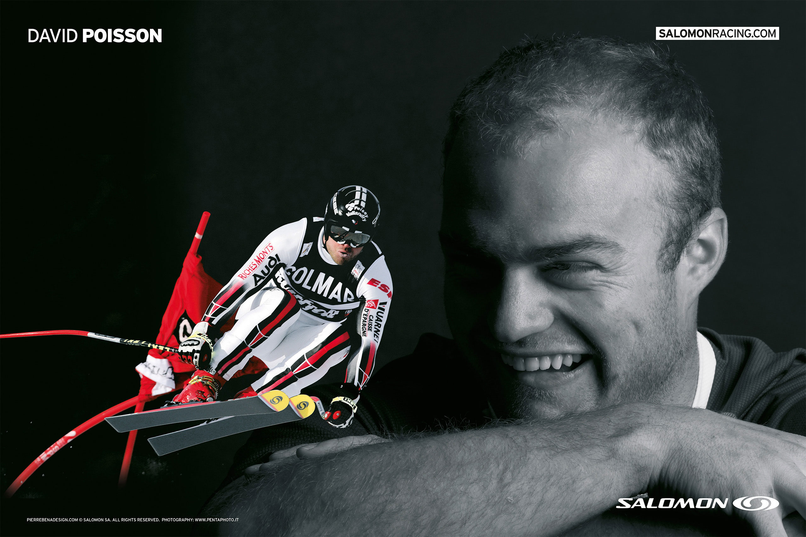 Poster & Carte postale — Salomon Snowboards — Deborah anthonioz