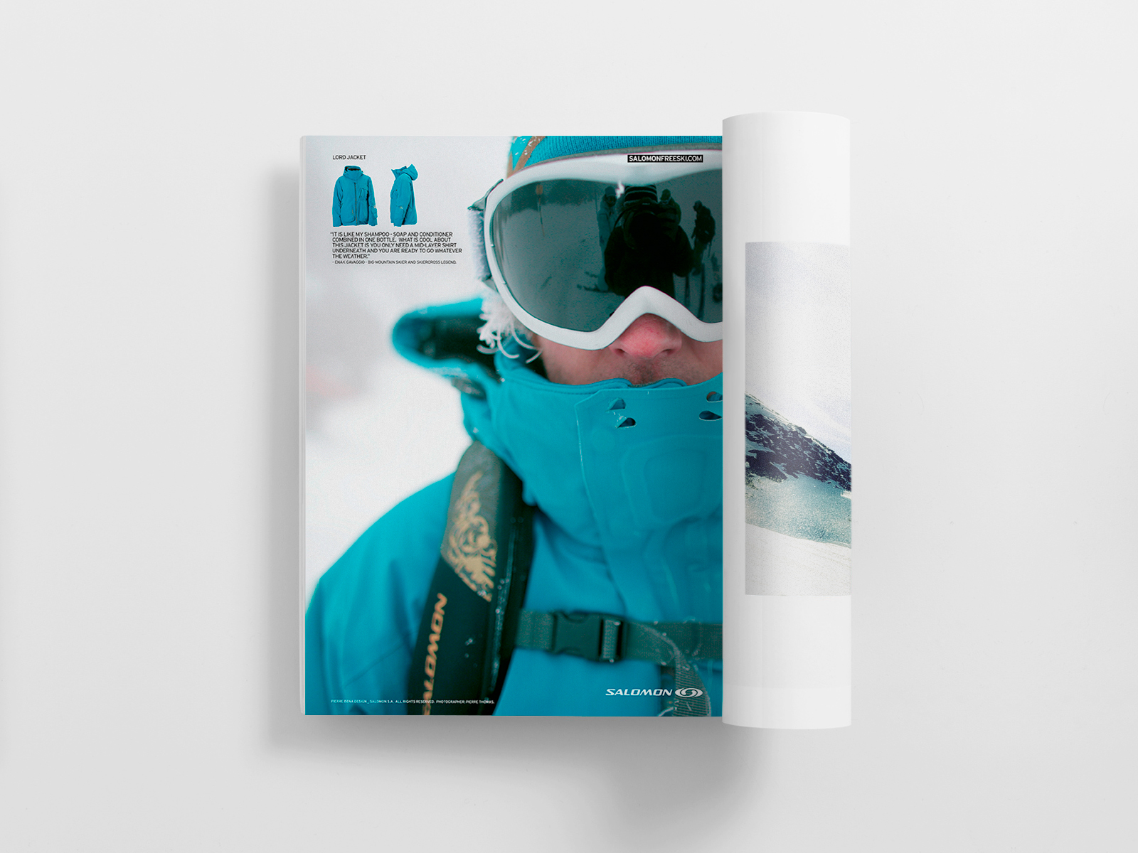 Poster & Carte postale — Salomon Snowboards — Deborah anthonioz