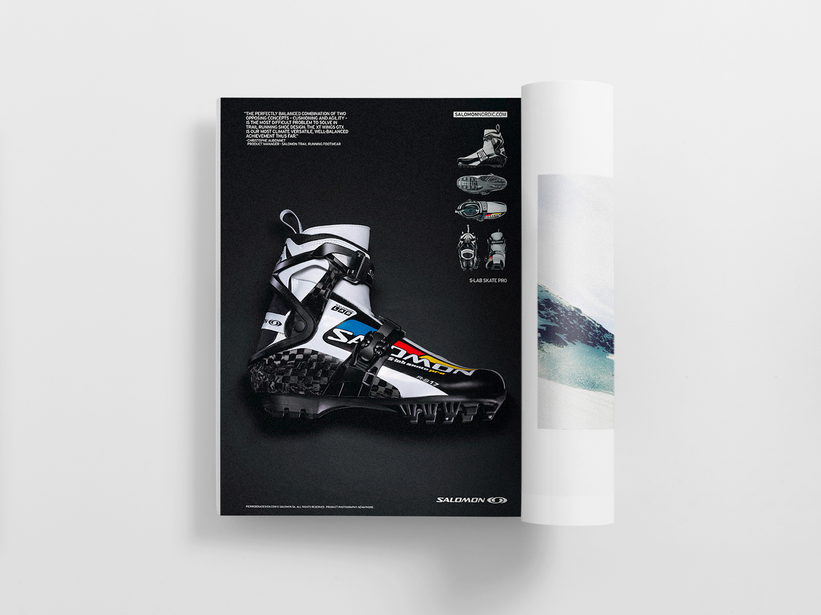Poster & Carte postale — Salomon Snowboards — Deborah anthonioz