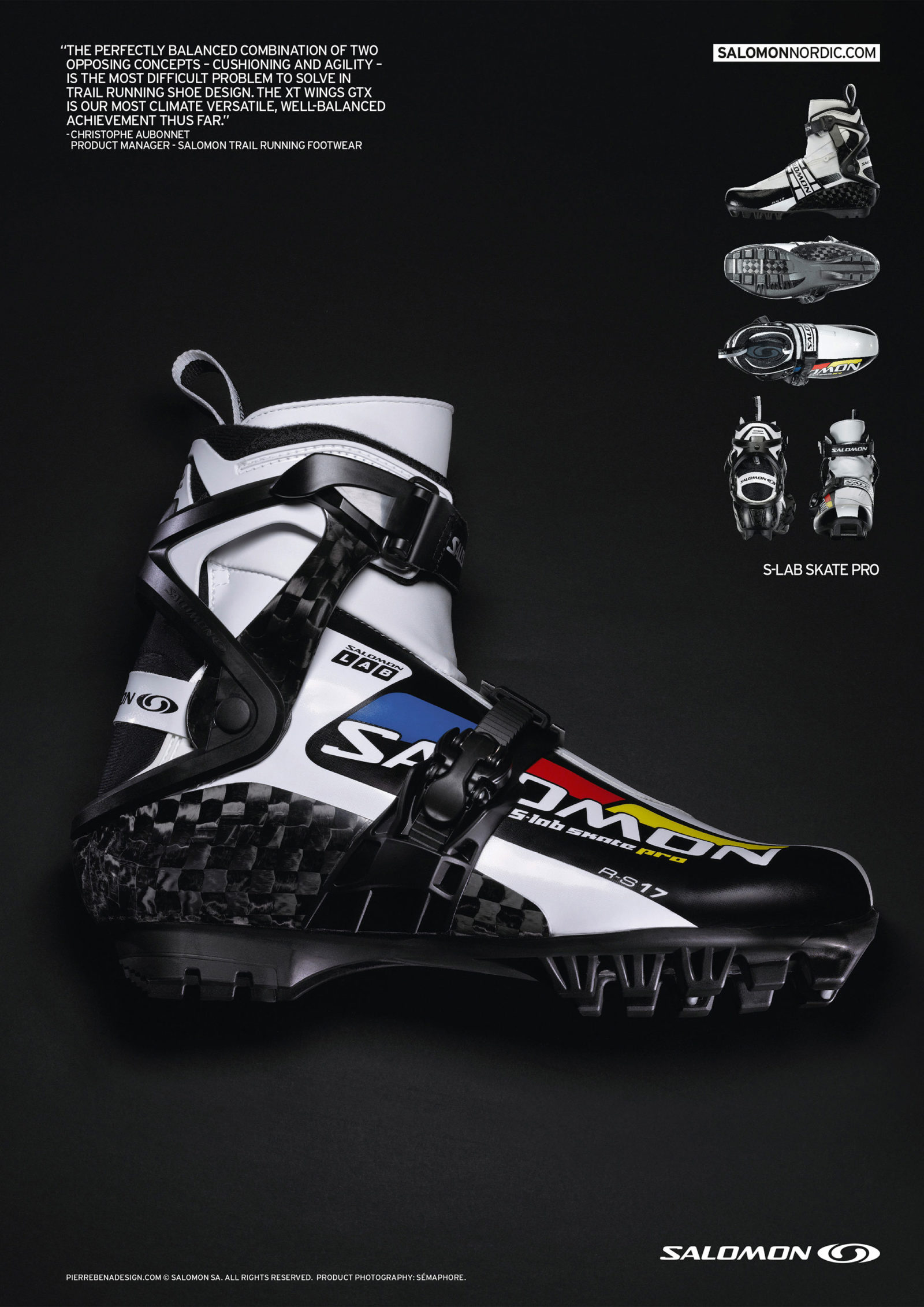 Poster & Carte postale — Salomon Snowboards — Deborah anthonioz